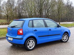Blue Volkswagen Polo 2003 in Saldus, with an engine capacity of 1.20 L and mileage of 233 thousand km for 999 €, photo 4 on AUTOMOTO.COM.LV