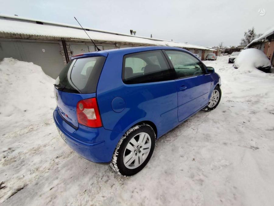 Zils Volkswagen Polo 2003 Kauņa, ar dzinēja tilpumu 1.90 L un nobraukumu 269 tūkst. km par 1650 €, foto 1 vietnē AUTOMOTO.COM.LV