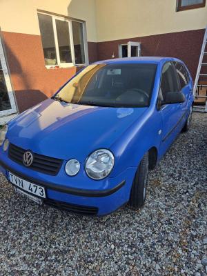Blue Volkswagen Polo 2003 in Sirvintos, with an engine capacity of 1.90 L and mileage of 290 thousand km for 450 €, photo  on AUTOMOTO.COM.LV