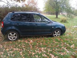 Blue Volkswagen Polo 2003 in Ventspils, with an engine capacity of 1.40 L and mileage of 294 thousand km for 650 €, photo  on AUTOMOTO.COM.LV