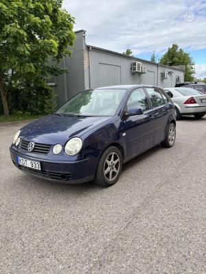 Blue Volkswagen Polo 2004 in Kaunas, with an engine capacity of 1.42 L and mileage of 190 thousand km for 1000 €, photo  on AUTOMOTO.COM.LV