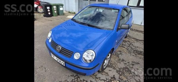 Zils Volkswagen Polo 2004 Rīga, ar dzinēja tilpumu 1.20 L un nobraukumu 73 tūkst. km par 2500 €, foto 5 vietnē AUTOMOTO.COM.LV