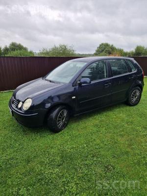 Blue Volkswagen Polo 2004 in Daugavpils, with an engine capacity of 1.40 L and mileage of 300 thousand km for 1500 €, photo 3 on AUTOMOTO.COM.LV