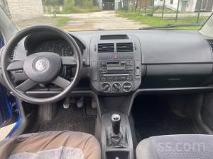 Blue Volkswagen Polo 2005 in Ogre, with an engine capacity of 1.90 L and mileage of 331 thousand km for 750 €, photo 12 on AUTOMOTO.COM.LV