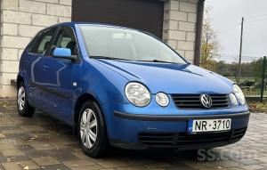 Zils Volkswagen Polo 2005 Dobele, ar dzinēja tilpumu 1.40 L un nobraukumu 212 tūkst. km par 990 €, foto  vietnē AUTOMOTO.COM.LV