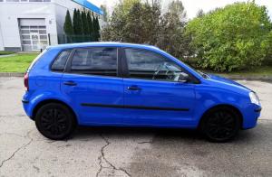 Blue Volkswagen Polo 2006 in Riga, with an engine capacity of 1.90 L and mileage of 317 thousand km for 2000 €, photo 3 on AUTOMOTO.COM.LV