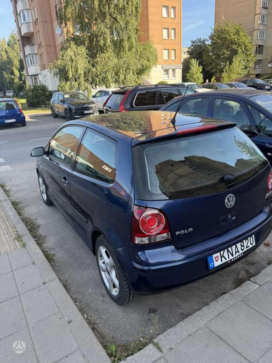 Zils Volkswagen Polo 2006 Kauņa, ar dzinēja tilpumu 1.39 L un nobraukumu 235 tūkst. km par 599 €, foto 7 vietnē AUTOMOTO.COM.LV