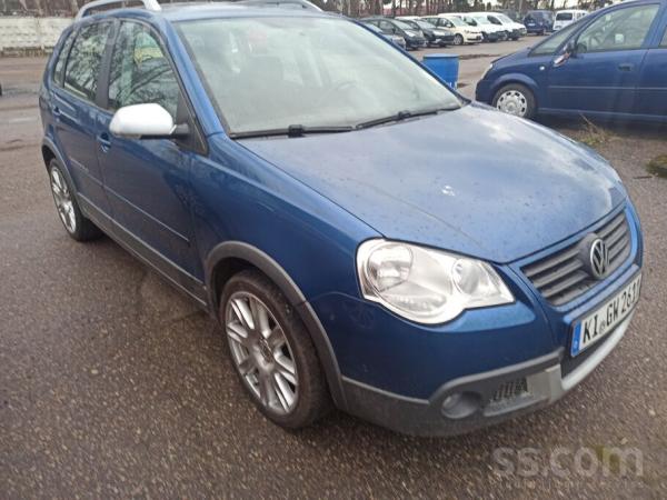 Blue Volkswagen Polo 2007 in Riga, with an engine capacity of 1.60 L and mileage of 133 thousand km for 3750 €, photo 2 on AUTOMOTO.COM.LV