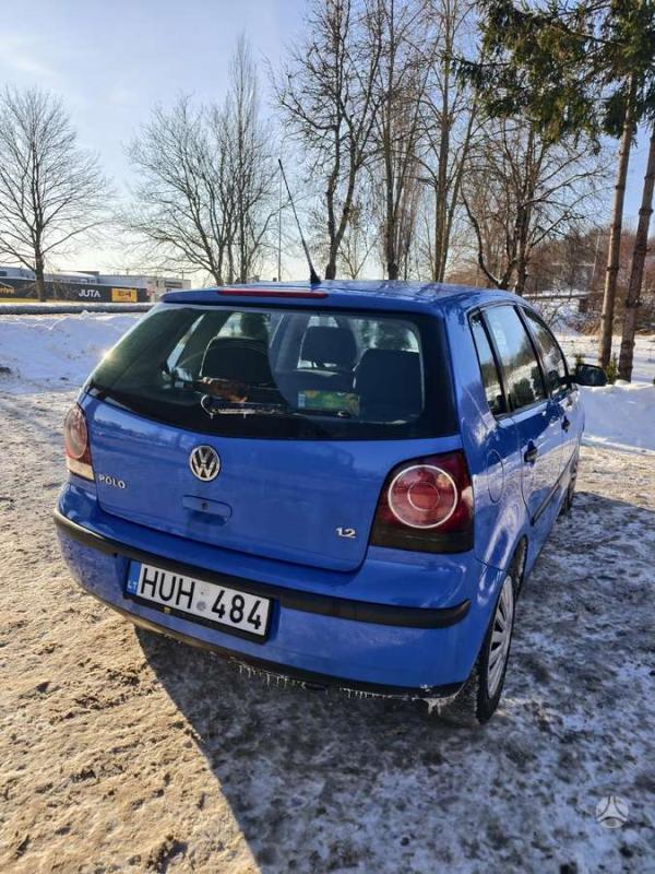 Blue Volkswagen Polo 2007 in Jonava, with an engine capacity of 1.20 L and mileage of 257 thousand km for 899 €, photo 4 on AUTOMOTO.COM.LV
