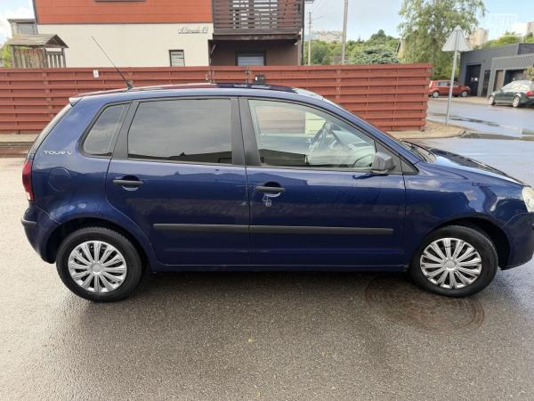 Blue Volkswagen Polo 2007 in Kaunas, with an engine capacity of 1.40 L and mileage of 345 thousand km for 1250 €, photo 5 on AUTOMOTO.COM.LV