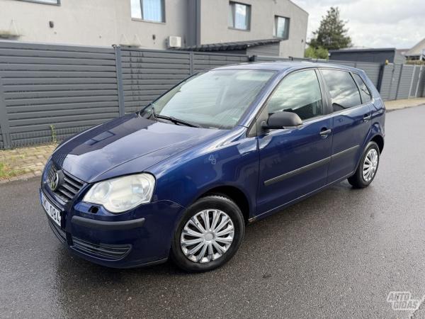 Blue Volkswagen Polo 2007 in Kaunas, with an engine capacity of 1.40 L and mileage of 345 thousand km for 1250 €, photo 6 on AUTOMOTO.COM.LV