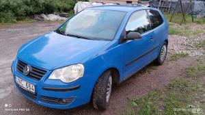 Blue Volkswagen Polo 2007 in Moletai, with an engine capacity of 1.20 L and mileage of 152 thousand km for 1690 €, photo  on AUTOMOTO.COM.LV