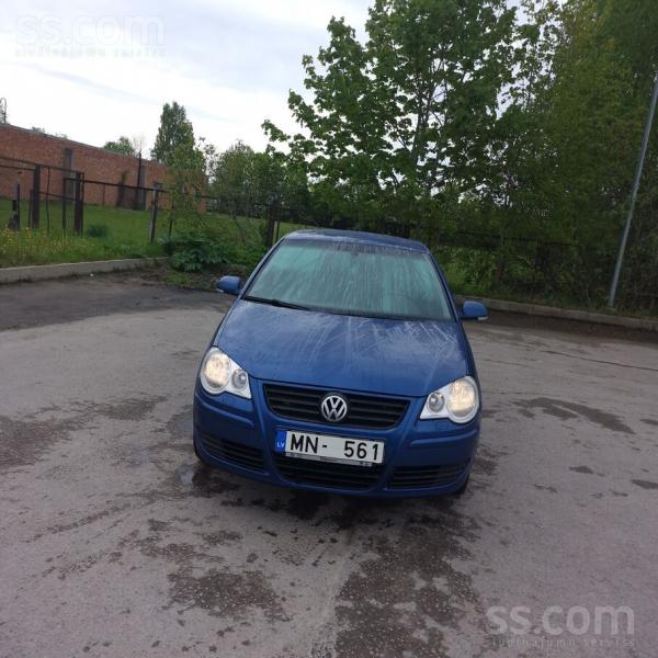 Blue Volkswagen Polo 2007 in Riga, with an engine capacity of 1.40 L and mileage of 396 thousand km for 1150 €, photo 2 on AUTOMOTO.COM.LV