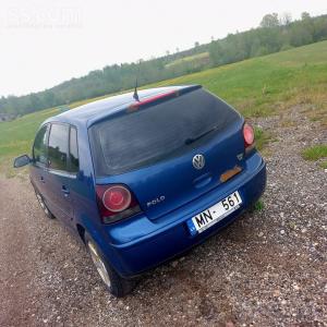 Blue Volkswagen Polo 2007 in Riga, with an engine capacity of 1.40 L and mileage of 396 thousand km for 1150 €, photo 9 on AUTOMOTO.COM.LV