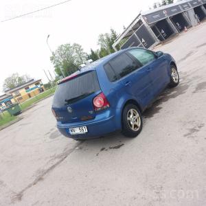Blue Volkswagen Polo 2007 in Riga, with an engine capacity of 1.40 L and mileage of 396 thousand km for 1150 €, photo 10 on AUTOMOTO.COM.LV