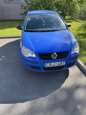 Zils Volkswagen Polo 2007 Panevēža, ar dzinēja tilpumu 1.42 L un nobraukumu 204 tūkst. km par 1300 €, foto  vietnē AUTOMOTO.COM.LV