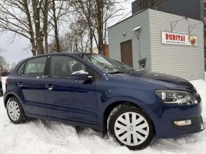 Blue Volkswagen Polo 2010 in Kaunas, with an engine capacity of 1.60 L and mileage of 269 thousand km for 4550 €, photo 10 on AUTOMOTO.COM.LV