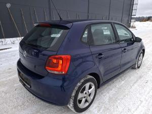 Blue Volkswagen Polo 2010 in Vilnius, with an engine capacity of 1.60 L and mileage of 231 thousand km for 5450 €, photo 5 on AUTOMOTO.COM.LV