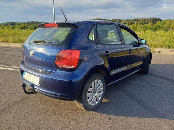 Blue Volkswagen Polo 2010 in Vilnius, with an engine capacity of 1.20 L and mileage of 204 thousand km for 2700 €, photo 6 on AUTOMOTO.COM.LV