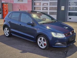 Blue Volkswagen Polo 2011 in Panevezys, with an engine capacity of 1.40 L and mileage of 286 thousand km for 6500 €, photo 2 on AUTOMOTO.COM.LV