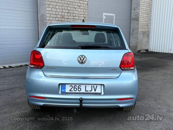Blue Volkswagen Polo 2011 in Paide, with an engine capacity of 1.20 L and mileage of 189 thousand km for 4799 €, photo 7 on AUTOMOTO.COM.LV