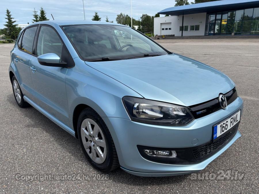 Blue Volkswagen Polo 2011 in Paide, with an engine capacity of 1.20 L and mileage of 204 thousand km for 4990 €, photo 7 on AUTOMOTO.COM.LV
