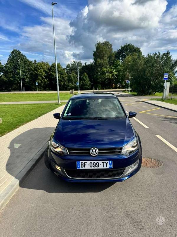 Blue Volkswagen Polo 2011 in Taurage, with an engine capacity of 1.20 L and mileage of 199 thousand km for 4700 €, photo 10 on AUTOMOTO.COM.LV