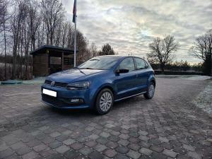 Zils Volkswagen Polo 2014 Viļņa, ar dzinēja tilpumu 1.42 L un nobraukumu 276 tūkst. km par 4500 €, foto  vietnē AUTOMOTO.COM.LV