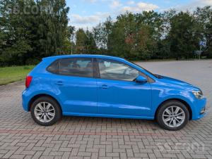 Blue Volkswagen Polo 2014 in Valmiera, with an engine capacity of 1.20 L and mileage of 113 thousand km for 3500 €, photo 4 on AUTOMOTO.COM.LV