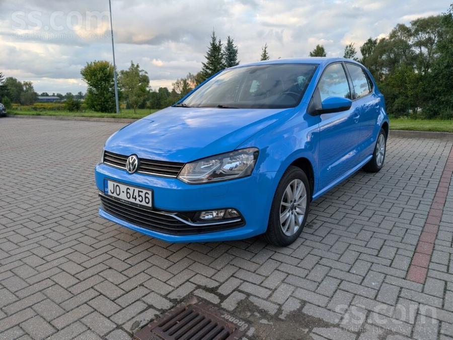 Blue Volkswagen Polo 2014 in Valmiera, with an engine capacity of 1.20 L and mileage of 113 thousand km for 3500 €, photo 6 on AUTOMOTO.COM.LV