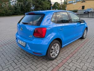 Blue Volkswagen Polo 2014 in Valmiera, with an engine capacity of 1.20 L and mileage of 113 thousand km for 3500 €, photo 8 on AUTOMOTO.COM.LV