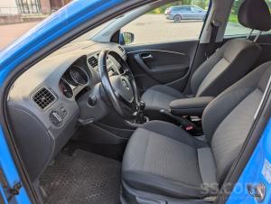 Blue Volkswagen Polo 2014 in Valmiera, with an engine capacity of 1.20 L and mileage of 113 thousand km for 3500 €, photo 11 on AUTOMOTO.COM.LV