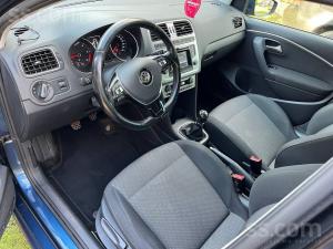 Zils Volkswagen Polo 2016 Panevēža, ar dzinēja tilpumu 1.40 L un nobraukumu 310 tūkst. km par 4500 €, foto 4 vietnē AUTOMOTO.COM.LV