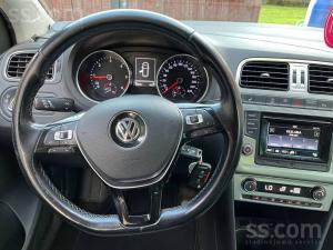 Zils Volkswagen Polo 2016 Panevēža, ar dzinēja tilpumu 1.40 L un nobraukumu 310 tūkst. km par 4500 €, foto 6 vietnē AUTOMOTO.COM.LV