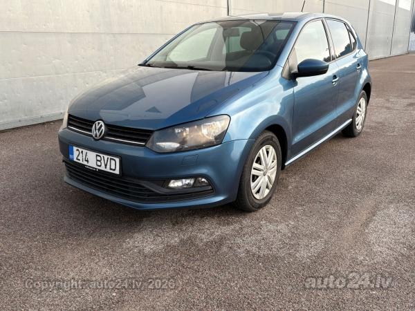 Blue Volkswagen Polo 2017 in Tallinn, with an engine capacity of 1.40 L and mileage of 256 thousand km for 5500 €, photo 1 on AUTOMOTO.COM.LV