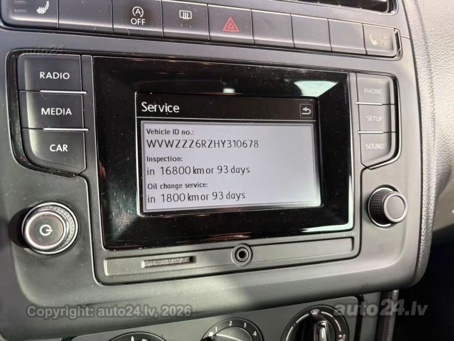 Синий Фольксваген Поло 2017 в Таллин, объемом двигателя 1.40 л и пробегом 256 тыс. км за 5500 €, фото 15 на AUTOMOTO.COM.LV