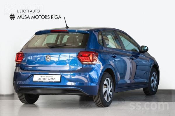 Blue Volkswagen Polo 2019 in Riga, with an engine capacity of 1.00 L and mileage of 145 thousand km for 8900 €, photo 2 on AUTOMOTO.COM.LV