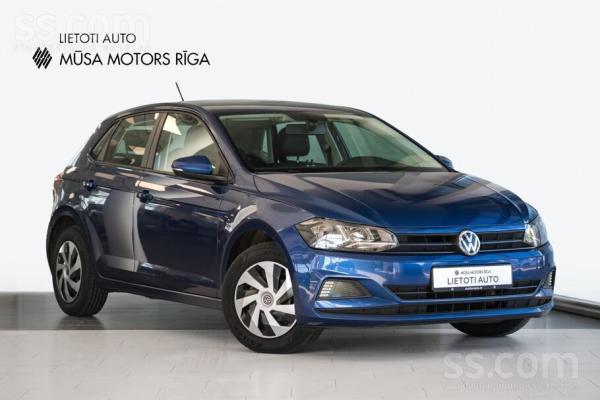 Blue Volkswagen Polo 2019 in Riga, with an engine capacity of 1.00 L and mileage of 145 thousand km for 8900 €, photo 7 on AUTOMOTO.COM.LV