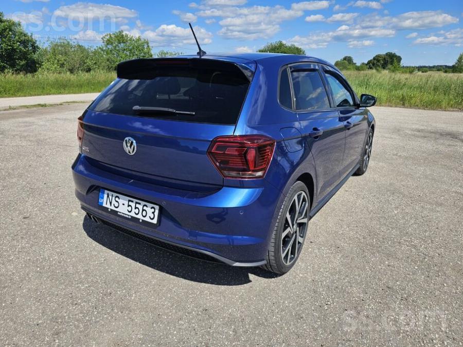 Zils Volkswagen Polo 2019 Jelgava, ar dzinēja tilpumu 2.00 L un nobraukumu 92 tūkst. km par 18500 €, foto 4 vietnē AUTOMOTO.COM.LV