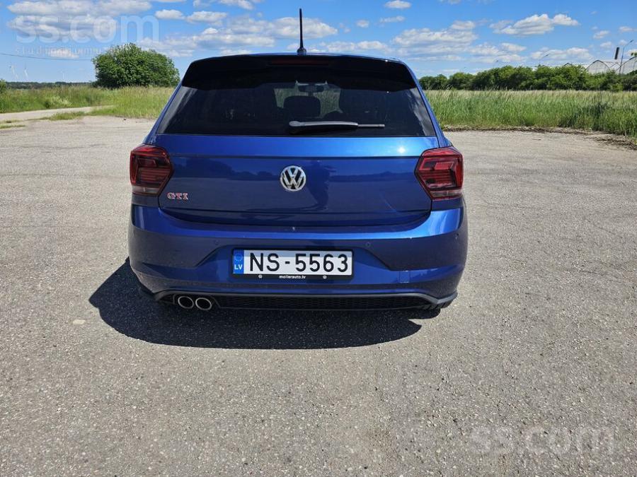 Zils Volkswagen Polo 2019 Jelgava, ar dzinēja tilpumu 2.00 L un nobraukumu 92 tūkst. km par 18500 €, foto 8 vietnē AUTOMOTO.COM.LV