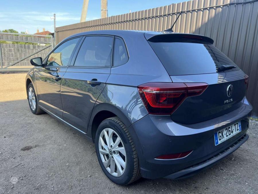 Zils Volkswagen Polo 2022 Kauņa, ar dzinēja tilpumu 1.00 L un nobraukumu 72 tūkst. km par 10700 €, foto 8 vietnē AUTOMOTO.COM.LV