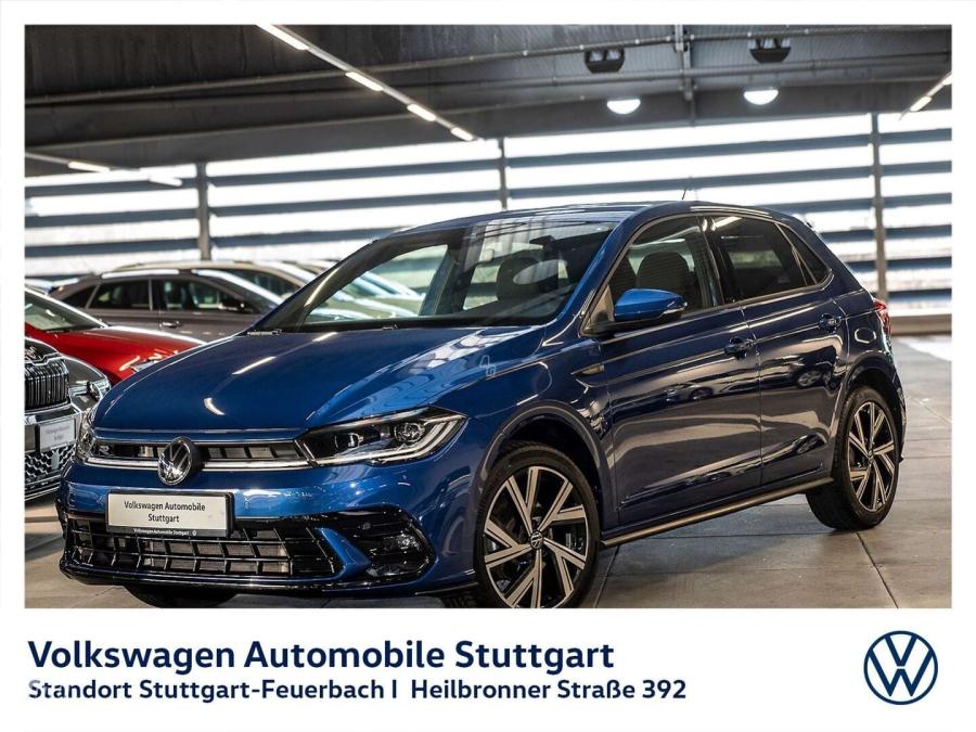 Zils Volkswagen Polo 2023 Kauņa, ar dzinēja tilpumu 1.00 L un nobraukumu 30 tūkst. km par 26234 €, foto 2 vietnē AUTOMOTO.COM.LV