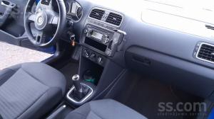 Blue Volkswagen Polo 2009 in Riga, with an engine capacity of 1.40 L and mileage of 140 thousand km for 4000 €, photo 28 on AUTOMOTO.COM.LV