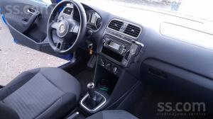 Blue Volkswagen Polo 2009 in Riga, with an engine capacity of 1.40 L and mileage of 140 thousand km for 4000 €, photo 30 on AUTOMOTO.COM.LV
