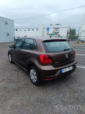 Brown Volkswagen Polo 2017 in Riga, with an engine capacity of 1.00 L and mileage of 178 thousand km for 4650 €, photo 8 on AUTOMOTO.COM.LV