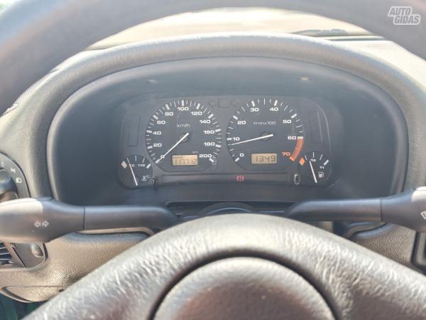 Green Volkswagen Polo 1996 in Jonava, with an engine capacity of 1.00 L and mileage of 118 thousand km for 500 €, photo 10 on AUTOMOTO.COM.LV
