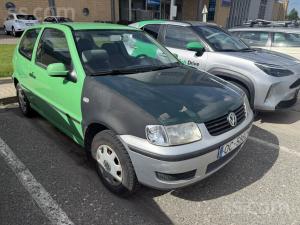 Green Volkswagen Polo 2000 in Riga, with an engine capacity of 1.40 L and mileage of 201 thousand km for 890 €, photo  on AUTOMOTO.COM.LV
