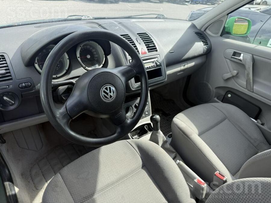 Green Volkswagen Polo 2000 in Riga, with an engine capacity of 1.40 L and mileage of 201 thousand km for 890 €, photo 6 on AUTOMOTO.COM.LV