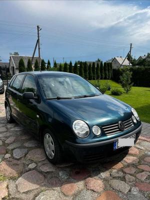 Green Volkswagen Polo 2002 in Kaunas, with an engine capacity of 1.90 L and mileage of 216 thousand km for 1200 €, photo  on AUTOMOTO.COM.LV