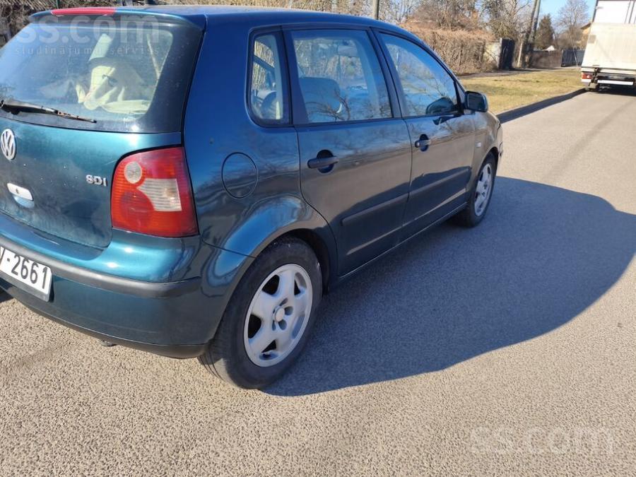 Zaļš Volkswagen Polo 2004 Rīga, ar dzinēja tilpumu 1.90 L un nobraukumu 265 tūkst. km par 1500 €, foto 4 vietnē AUTOMOTO.COM.LV